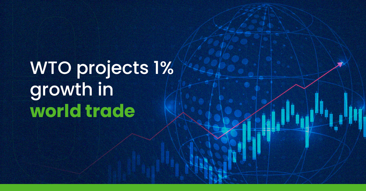 WTO projects 1% growth in world trade - Onus Insurance
